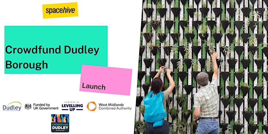 Crowdfund Dudley Borough - public launch - Dudley CVS